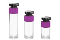China cosmetic packaging 15ml-30ml-50ml Double layer airless bottle for sale