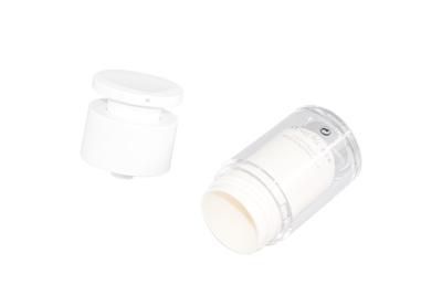 中国 効率的な配給 AS 空気のないポンプボトル 15ml 30ml 50ml 電気塗装 処理 販売のため