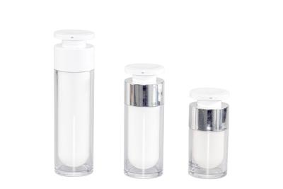 中国 効率的な配給 AS 空気のないポンプボトル 15ml 30ml 50ml 電気塗装 処理 販売のため