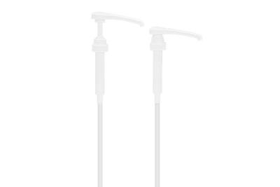 Китай 28 - 400 Закрытие Насос для сиропа с узкой головой Диспенсер 5 мл 8 мл 10 мл дозировка Пищевой пластик соус насос продается