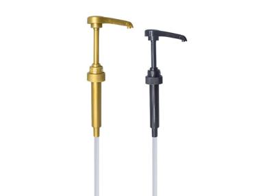 중국 PP 소스 분배 펌프 5ml 8ml 10ml 용량 방울 방지 디자인 28-400 폐쇄 커피 주스 사용 판매용