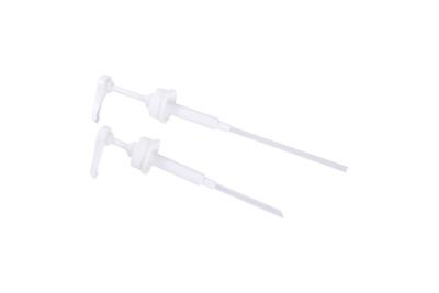 중국 식품 안전 PP 플라스틱 흰색 43mm 닫기 커피 시럽 분배 펌프 5ml 8ml 10ml 용량 판매용