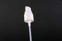 China PET Cylindrical Cosmetic Pump Bottle With External Spring Pump for sale