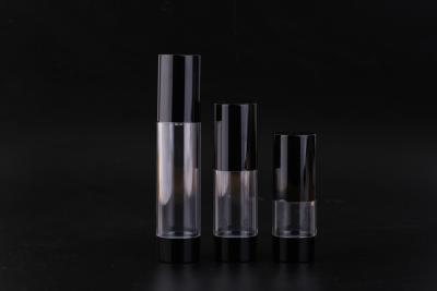 China UKMS01 15ml-30ml-50ml Clear Plastic Airless Pump Bottles Containers Empty Cosmetic Containers for sale
