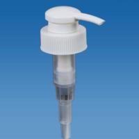 China PP Screw Down Plastic Lotion Pump Dispenser For Shampoo Bottle for sale