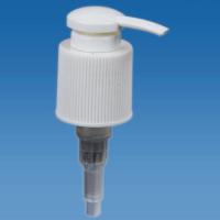 China PP Screw Down Plastic Lotion Pump Dispenser For Shampoo Bottle for sale