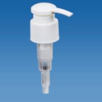 China PP Screw Down Plastic Lotion Pump Dispenser For Shampoo Bottle for sale
