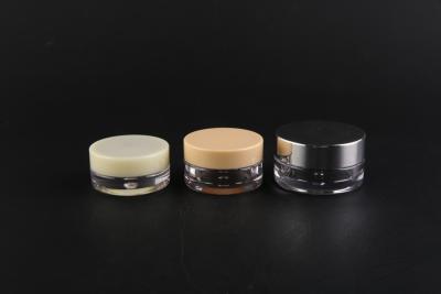 China UKC51 Advanced Technology 5ml-10ml-15ml-30ml-50ml PETG Cosmetic Cream Jar for sale