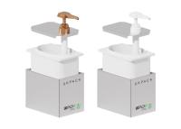 China 15ml 30ml Dosage Sauce Dispenser Pump square head for sale
