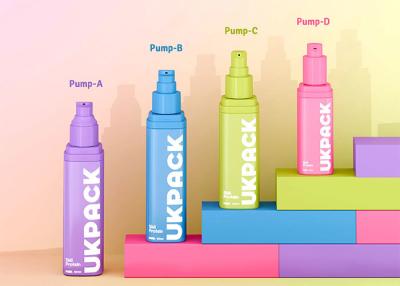 중국 전문 에어리스 보틀 시리즈 (50ml/100ml/120ml) - 듀얼 펌프 구성 판매용