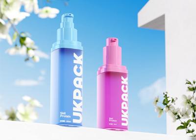 중국 전문 에어리스 보틀 시리즈 (50ml/100ml/120ml) - 듀얼 펌프 구성 판매용