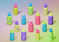China PE Cosmetic Empty Squeeze Bottle 30ml 50ml Customizable for sale