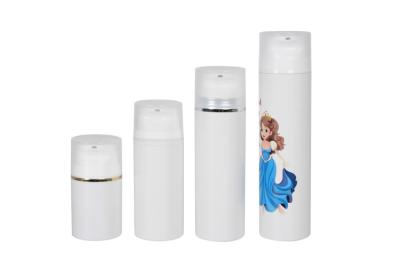 China 30 ml 50 ml 75 ml 100 ml 120 ml 150 ml 200 ml Botellas blancas de bomba sin aire a granel en venta