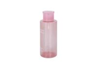 China Push Down Transparent PET Nail Polish Remover Bottle for sale