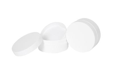 China White Color Empty BBA Free Face 150g Cosmetic Cream Jars Od 105mm for sale