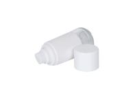 China Special Shape 50ml Cosmetic Pump Bottle / Airless Foundation Bottle for sale