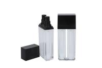 China Double Chambers Refillable Foundation Bottle Multipurpose Acrylic Concealer Makeup for sale