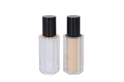 중국 높은 고급 밝은 다각형 화장품 펌프 병 아크릴 30 밀리람베르트 판매용