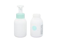 China 300ml Foam Pump Bottle Plastic HDPE LDPE Soft Touch Material for sale