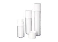 China 15ml 30ml 50ml Airless Bottle Refillable System Round Shape for sale