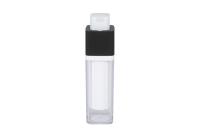 China 15ml 30ml 50ml Twist Head square As + PP double-layer Airless bottle for sale