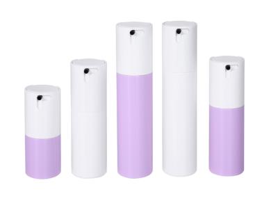 중국 화장용 패키징  펌프 병을 위한 회전체 결구 PP 공기 없 병 15 밀리람베르트 30 밀리람베르트 50 밀리람베르트 판매용