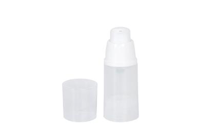 China Airless Pump Dispenser bottle  Pump Screw Rotary / PP Airless Pump bottle 15ml 30ml 50ml for sale