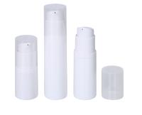 China 3ml 5ml 10ml 15ml PP  Airless Pump Bottles  for cosmetic small samples packaging for sale