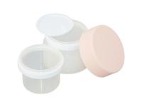 China PP Replaceable Rotary Airless Pump Bottle 30ml 50ml Refillable For Cosmetic for sale