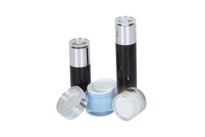 중국 캡으로 세트를 패키징하는 40이지 밀리람베르트 얼어붙은 공기 없는 로션 병 판매용