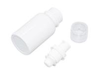China Single Layer AS Airless Cosmetic Bottles With Pump Cap 30ml 50ml for sale