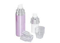 China Round AS Airless Bottle Double Ended Cosmetic Packaging 30ML for sale