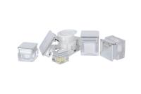 China 30ml Square Cosmetic Pump Bottle Jar Packaging Skin Care Set for sale