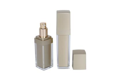 중국 화장품 펌프 병 30 / 50 밀리람베르트 케케묵은 아크릴 페이스 크림 병 훼미리세트 중벽 로션 판매용