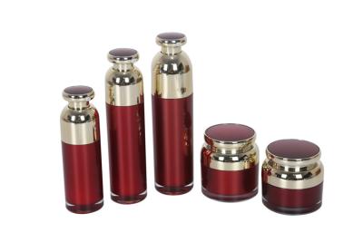 중국 크림 병 훼미리세트 입 커버와 50이지 밀리람베르트 아크릴 로션 화장품 펌프 병 판매용