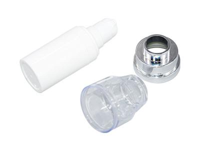 China Double Ended ABS Airless Pump Bottles For BB Cream Essence 15ML for sale