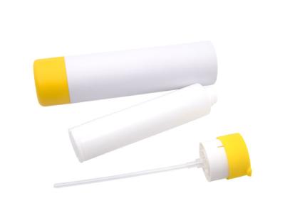 China 100ml Rotary Plastic Bottle Clamshell Cream Jar With Scoop for sale