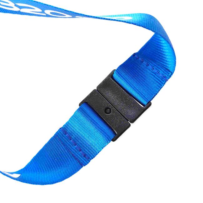 Stainless Steel Ring Custom ID Lanyard Breakaway Safety Waterproof Full Color Print​