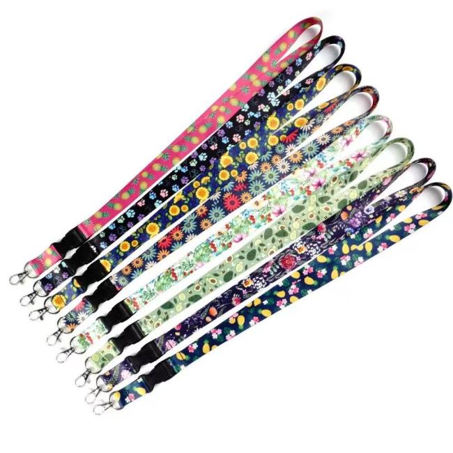 Custom horror lanyard product photo