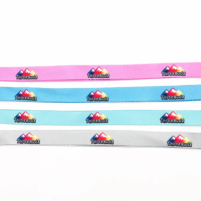 Custom lanyard printing options