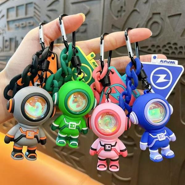 Quality Fashionable Phone Chain Strap Cute Astronaut Key Chain Customizable for sale