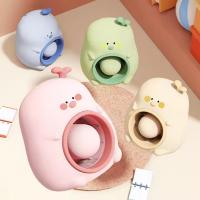 Quality USB Rechargeable Mini Fan Keychain 3 Modes Adjust Speed Handle Custom Keychain for sale