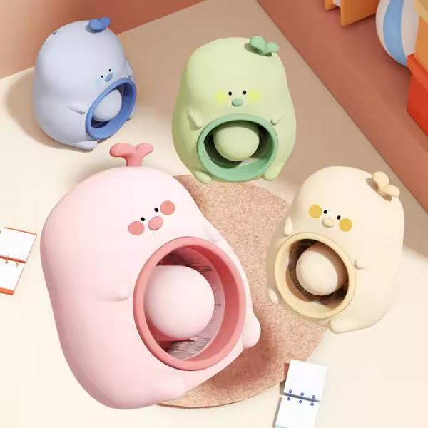 Quality USB Rechargeable Mini Fan Keychain 3 Modes Adjust Speed Handle Custom Keychain Gift for sale