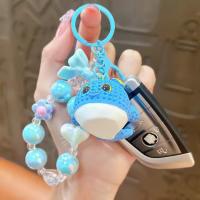 Quality Resin Whale Shark Keyring Cute Cartoon Bracelet For Car And Backpack Bag for sale