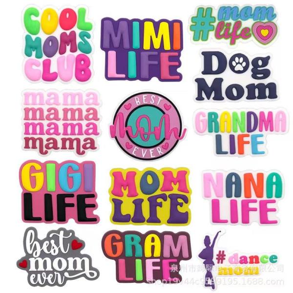 Quality Beach Bag Toys Keychain Multicolor PVC Soft Rubber Bogg Bag Charms for sale