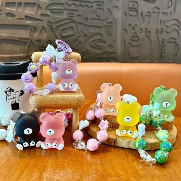 Quality 3d Animal Cell Phone Chain Strap Soft Rubber Pvc Practical Fully Customizable for sale