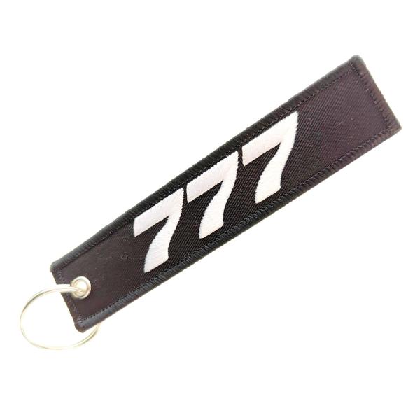 Quality Embroidered Flight Keychains Custom Embroidery Keychain Woven Key jet Tag Fabric Car Keychain for sale