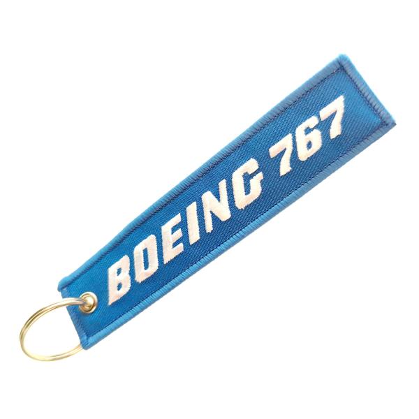 Quality Embroidered Flight Keychains Custom Embroidery Keychain Woven Key jet Tag Fabric for sale