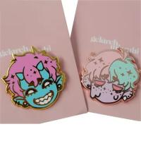 Quality Custom Metal Enamel Pins With Backing Cards Heat Resistance High Precision for sale