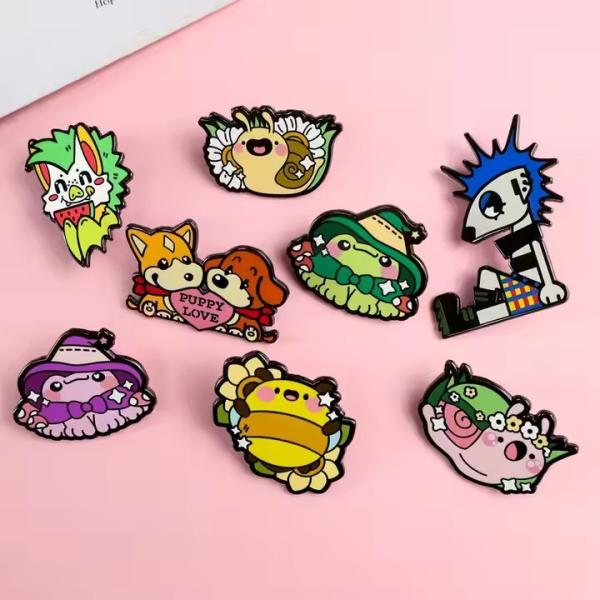Quality Custom Metal Enamel Pins With Backing Cards Heat Resistance High Precision for sale